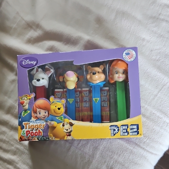 Disney | Toys | Disney Red And Blue Character Pez Dispenser Set | Poshmark